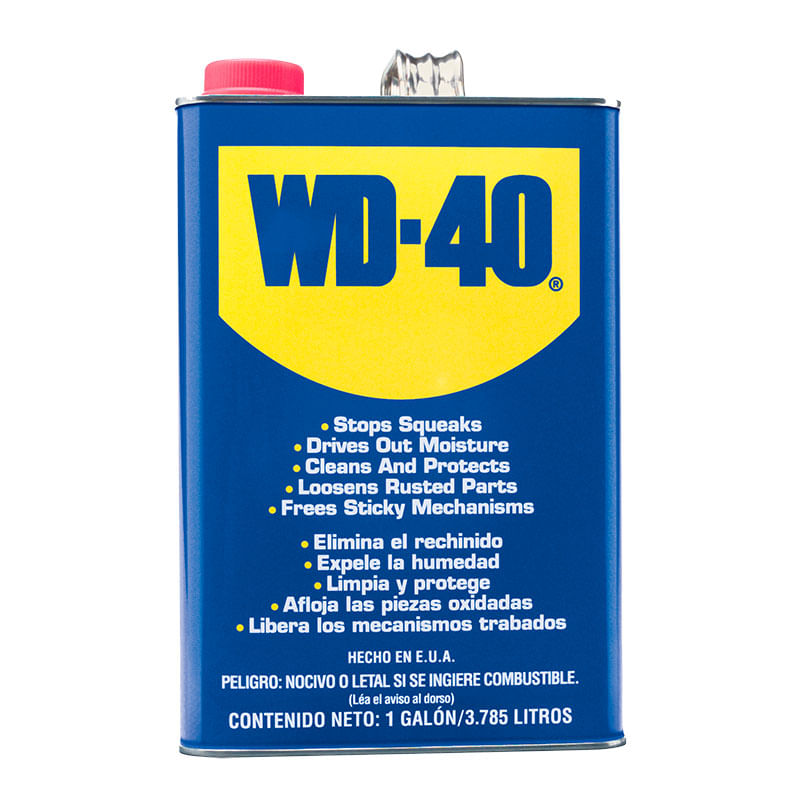 WD-40 Galón: Lubricante Penetrante Multiusos para Grandes Proyectos