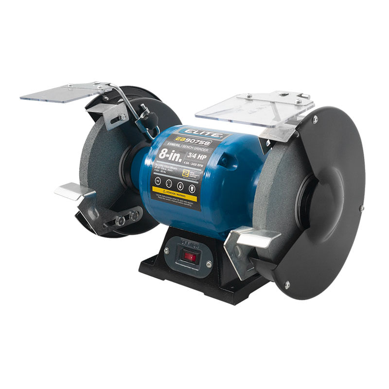 Esmeril de 8" Elite EB90758 con Motor de 3/4 HP: Potencia y Precisión ...