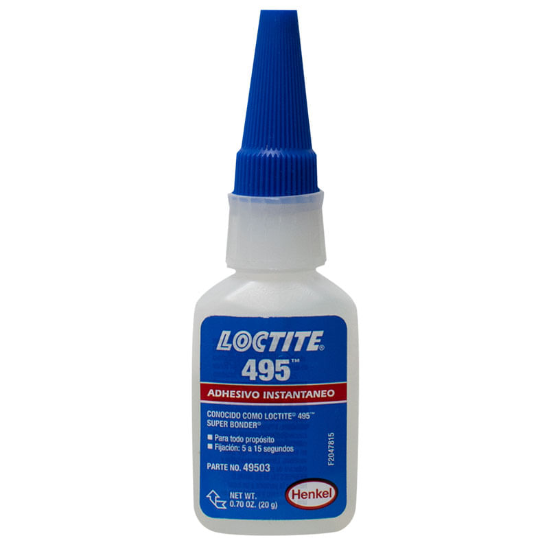 Loctite 495: Adhesivo Instantáneo de Uso General, Baja Viscosidad ...