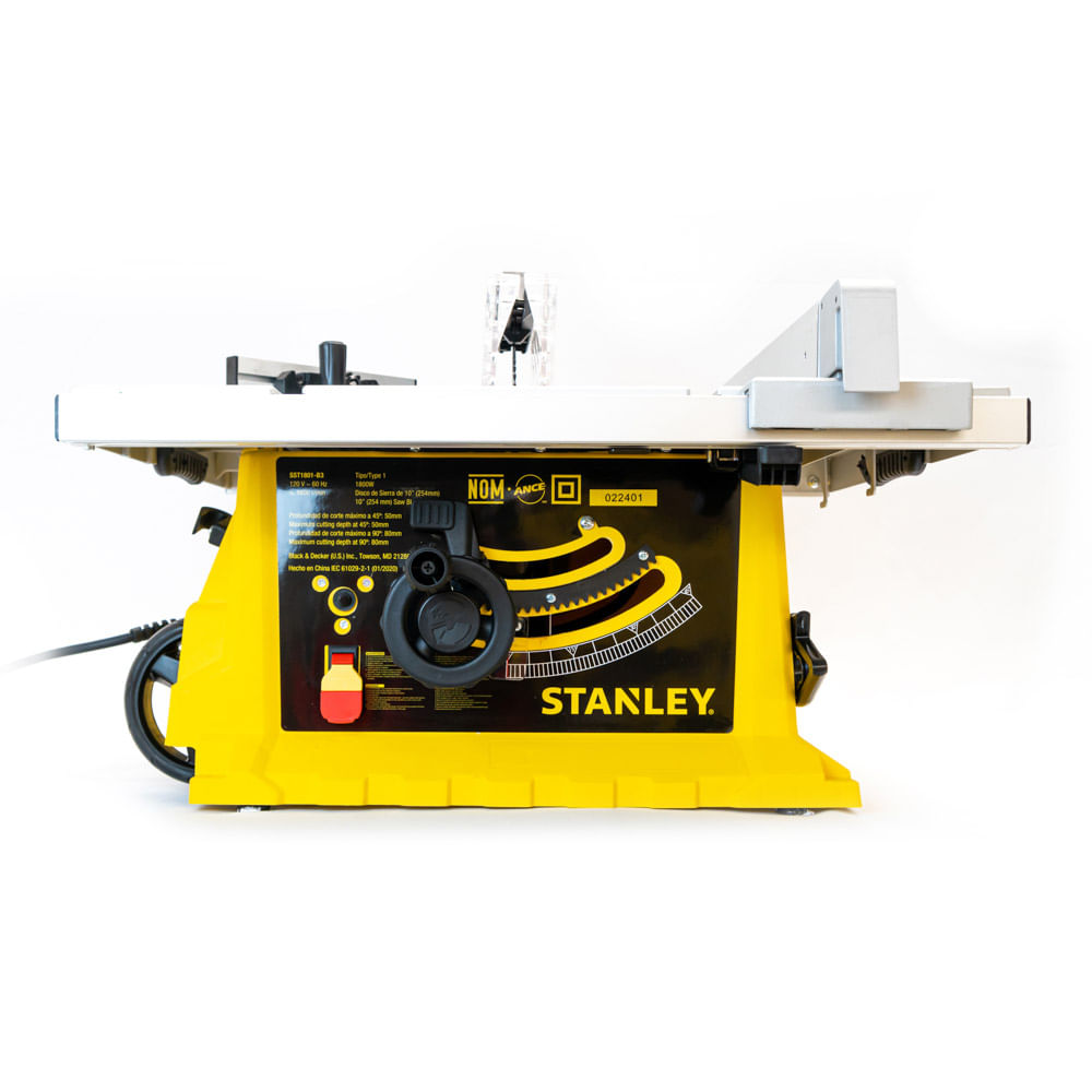 ¡Precisión y Potencia en una Herramienta! Sierra de Mesa Stanley ...