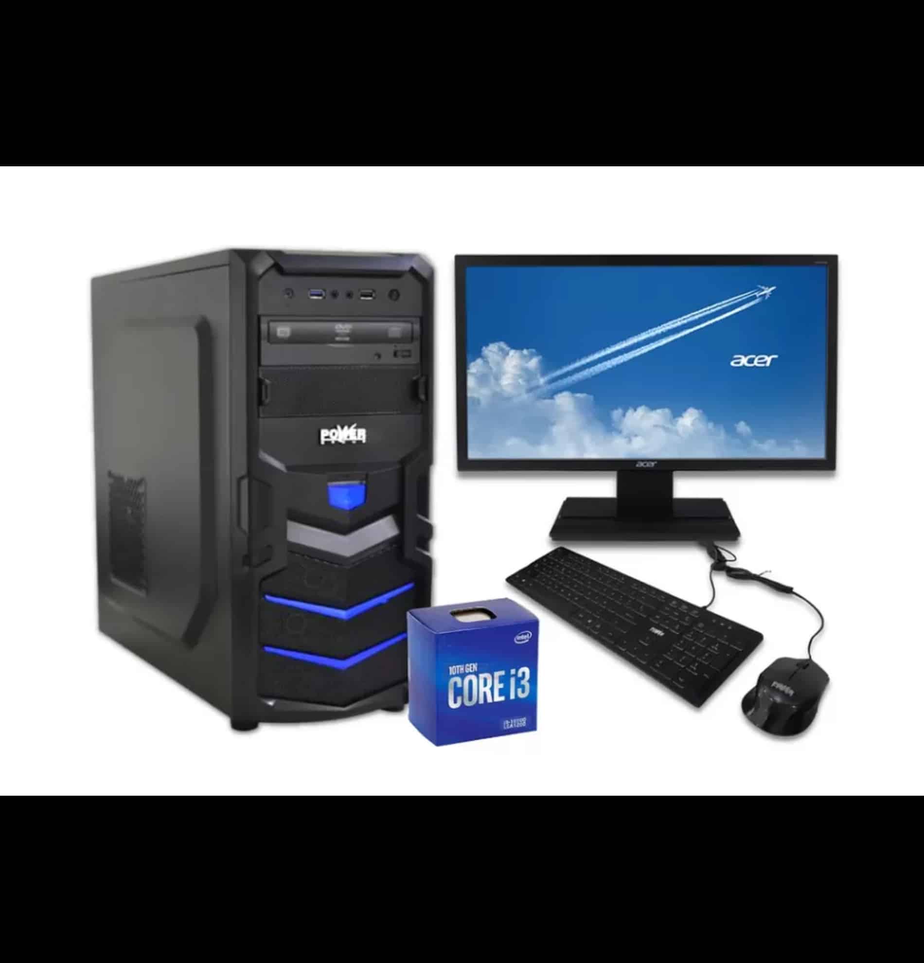 Computador de escritorio Power Group G10380HSD Ram 8GB + teclado y mouse