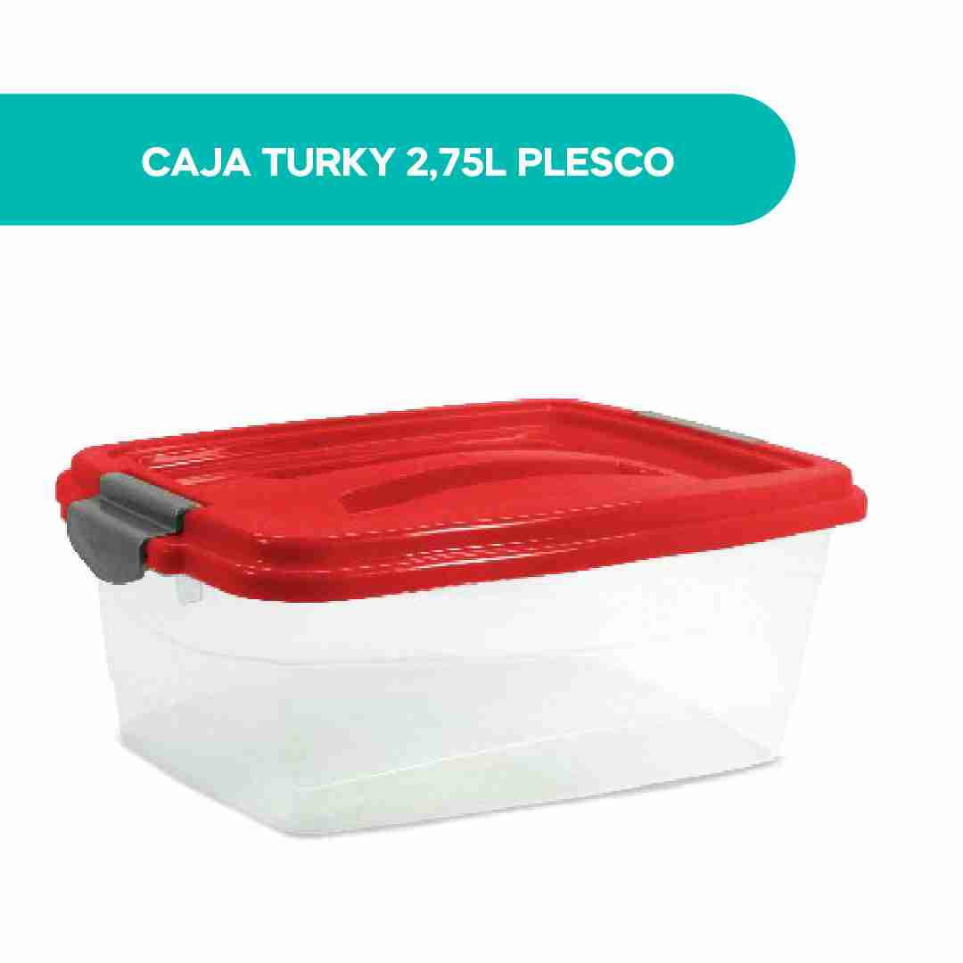 Caja Turky 2,75 Litros Plesco